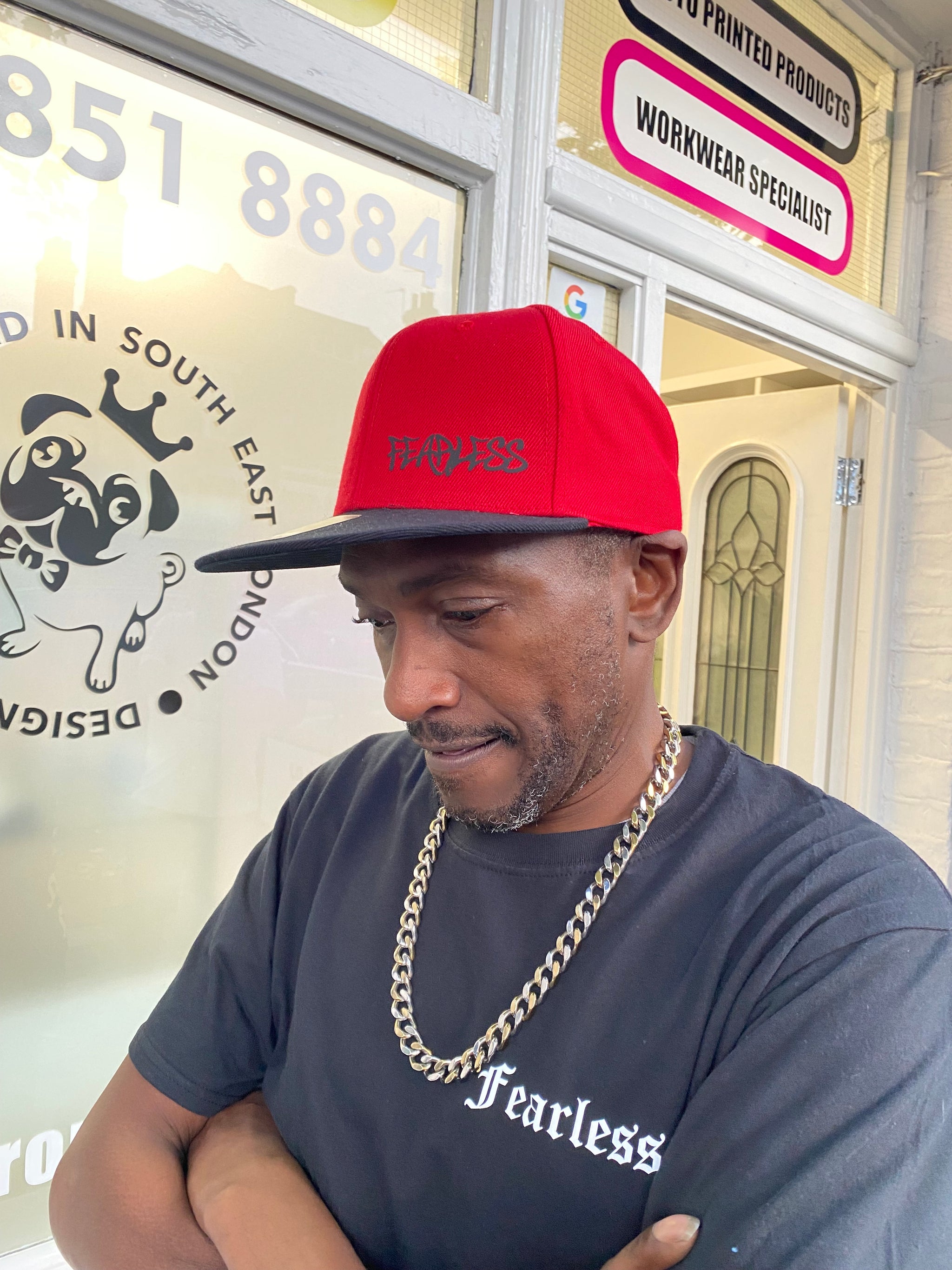 Fearless Clothing- Signature Snapback 'LIMITED EDITION' – Dew Drop Print